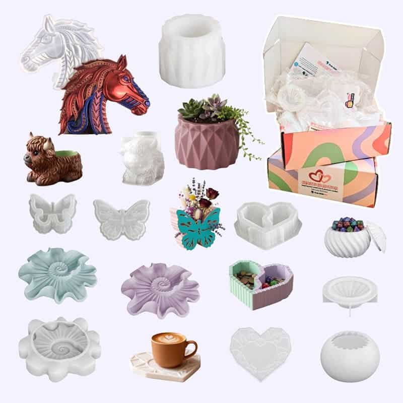February 2026 Resin Mold Box Collection: Hearts in Motion | ResinMoldBox